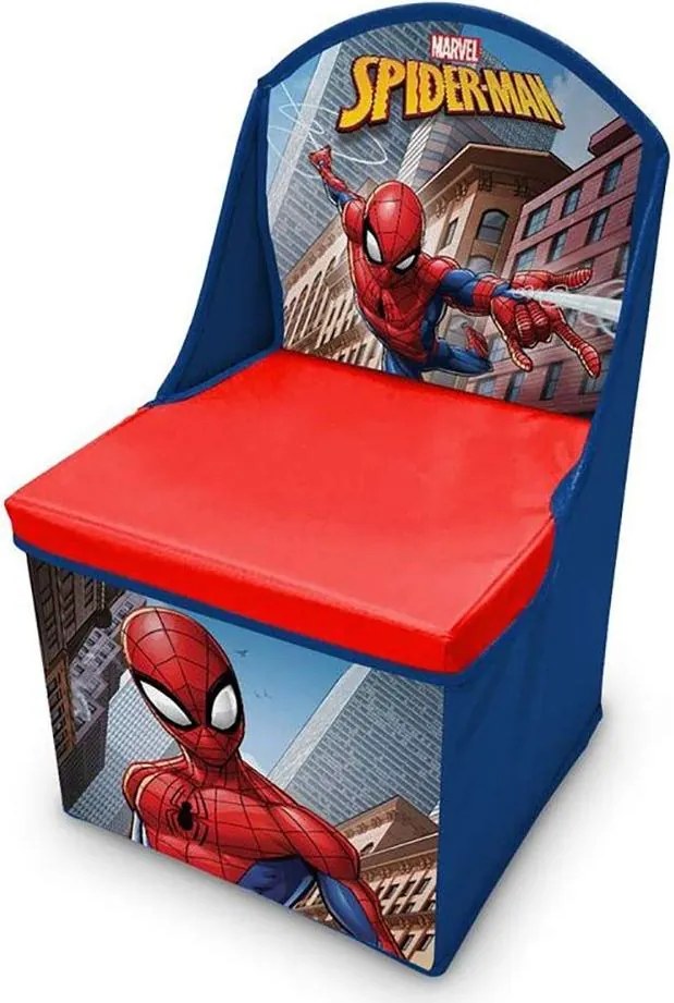 ELI Dětská židle s úložným prostorem Spiderman