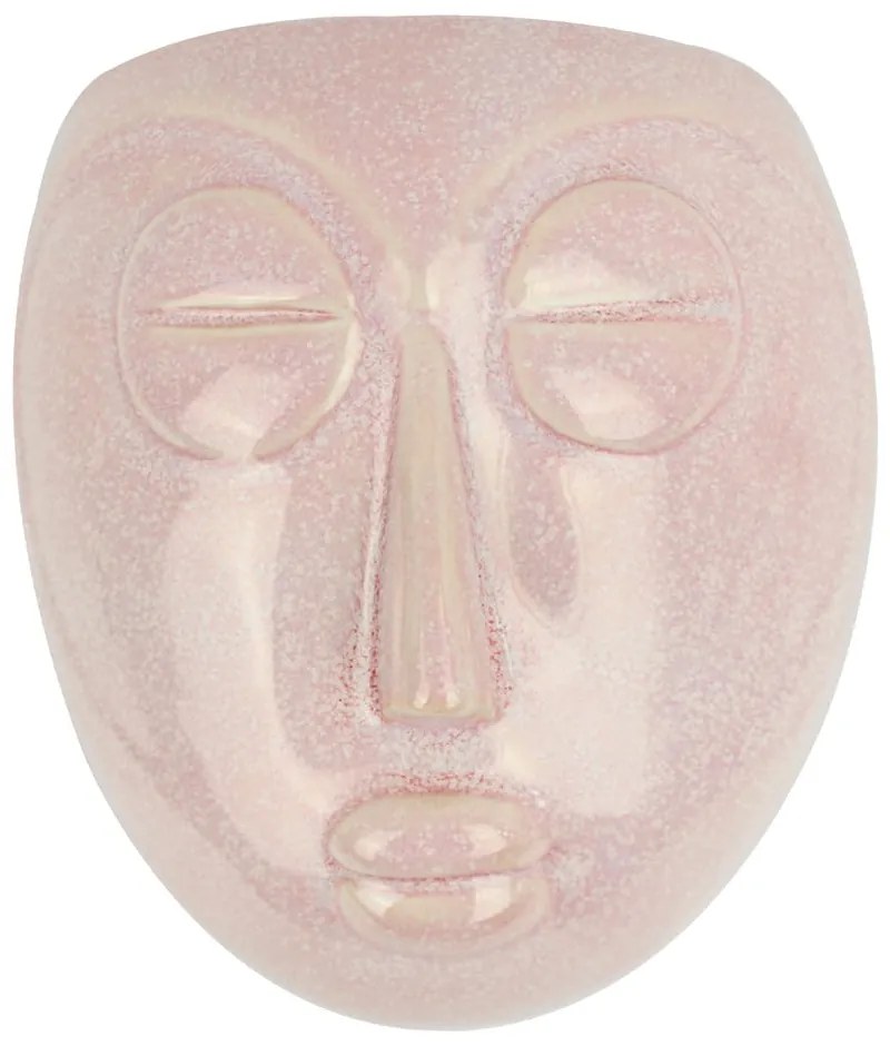 BonamiRůžový nástěnný květináč PT LIVING Mask, 16,5 x 17,5 cm