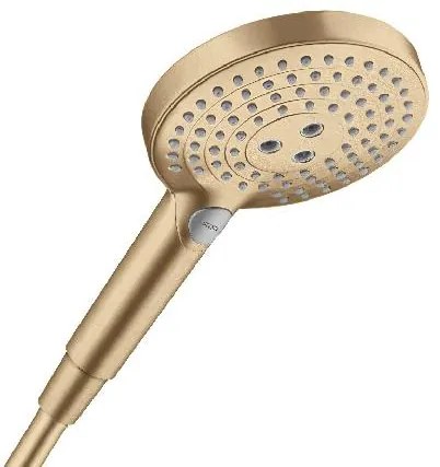 Hansgrohe Raindance Select S - Sprchová hlavice 120, 3 proudy, EcoSmart, kartáčovaný bronz 26531140