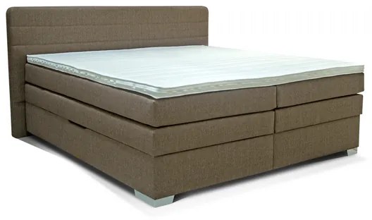 Postel Boxspring Poppy 180x200, vč. matrace, topperu a úp