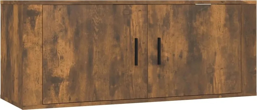 vidaXL 4dílný set TV skříněk kompozitní dřevo [3188849] Barva: šedá sonoma