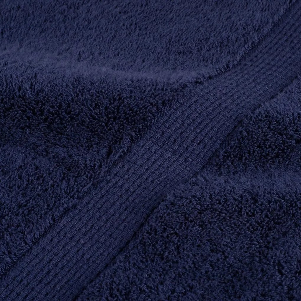 8dílná sada ručníků Premium SOLUND navy modrá 600 g/m² 137541