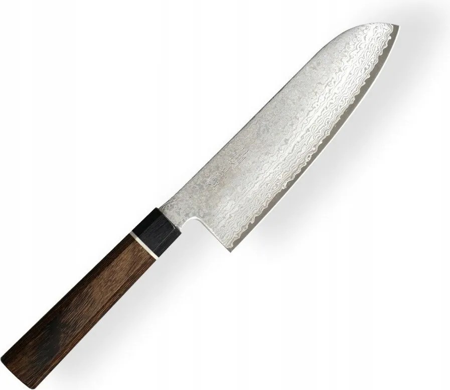 Nůž Suncraft Senzo Black Santoku 167 mm [