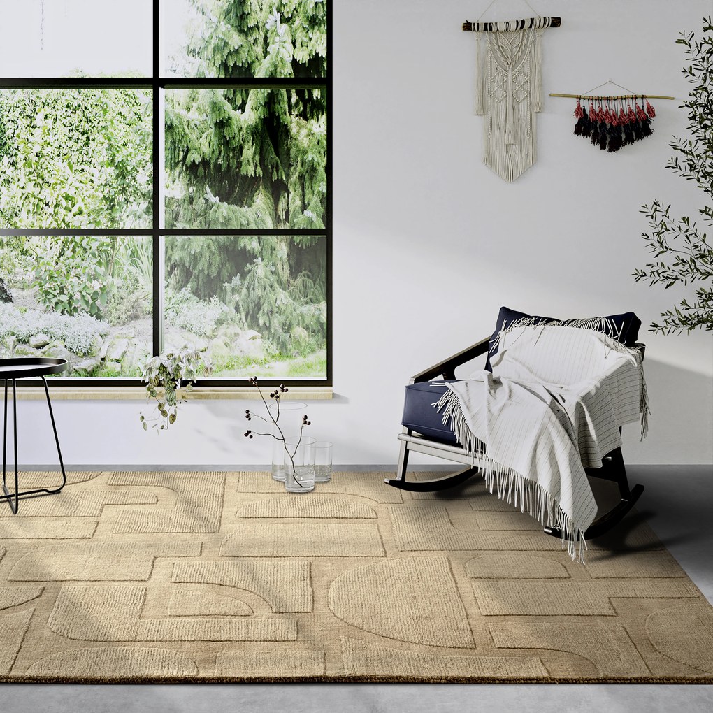Villeroy & Boch Kusový koberec 106175 Beige, 80x150, béžová, ložnice