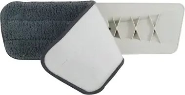 Esperanza EHS002 bílá / Mop s mycím systémem / mikrovlákno / 0,35 l /