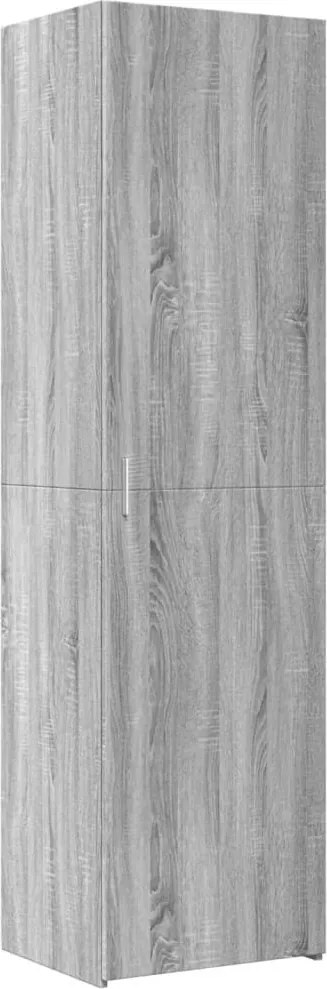 Skříň highboard šedá sonoma 50 x 42,5 x 185 cm kompozitní dřevo 3281418