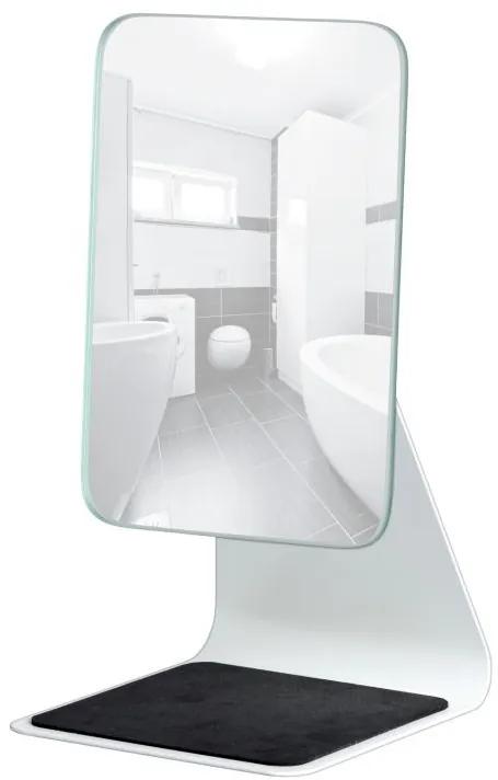 Wenko FRISA - Stojící kosmetické zrcadlo 15x16x31 cm, bílé