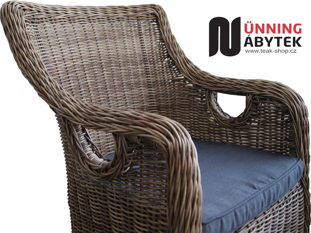 Umělý ratan Zahradní sestava Matinique 2+1 Luxury