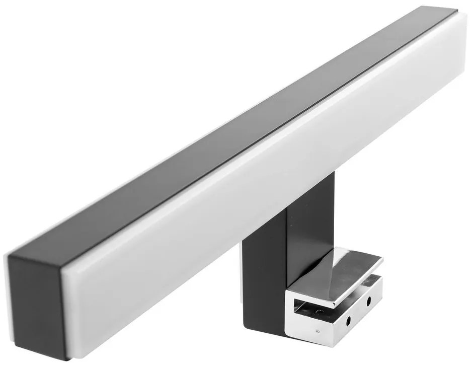 Sapho Veronica LED osvětlení zrcadla 8W 300 x 25 x 83 mm černá E27423CI