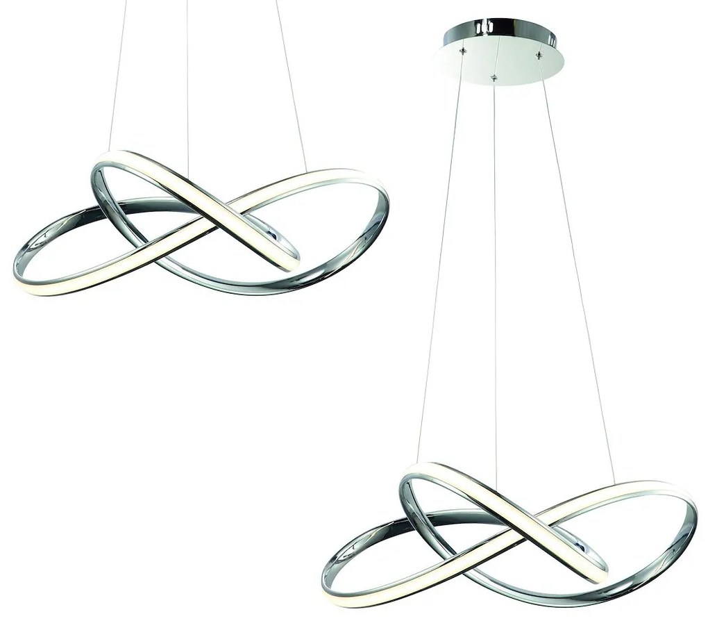 Závěsné LED svítidlo Cappio, 1x LED 36w, 4000k, ch