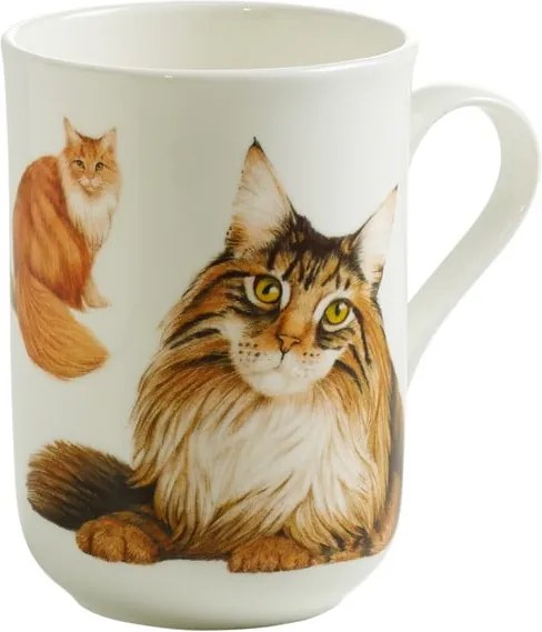 Hrnek z kostního porcelánu Maxwell & Williams Pets Meine-Coon, 330 ml