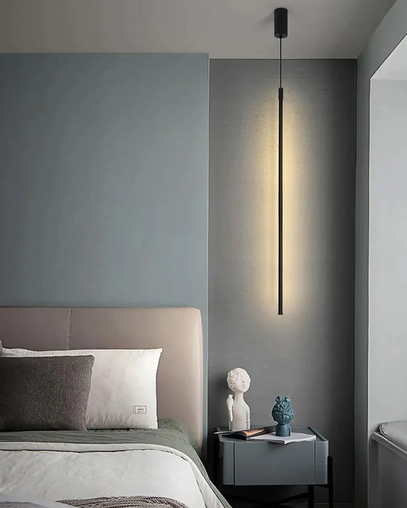 Toolight Toolight, LED stropní svítidlo 100cm, 18W, APP1449-C, černá matná, OSW-04186