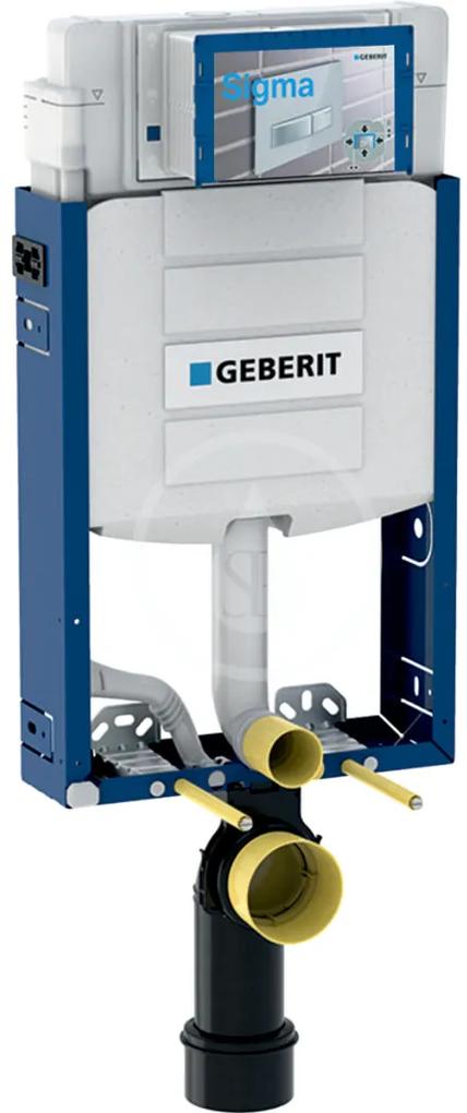 AKCE/SET/LIVERO Geberit - Modul pro závěsné WC s tlačítkem + CERANO - WC mísa rimless Puerto - černá + Geberit - Ovládací tlačítko splachování, bílá/…