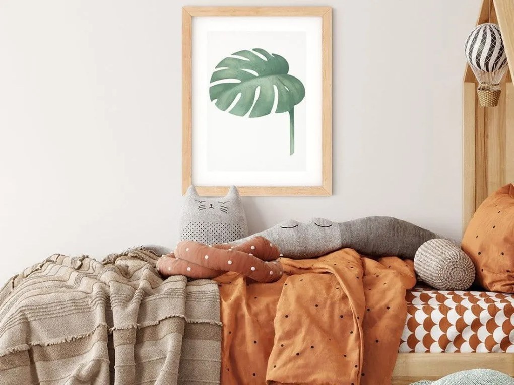 Plakát na stěnu MONSTERA do dětského pokoje Zvolte rozměr: 30 x 40 cm