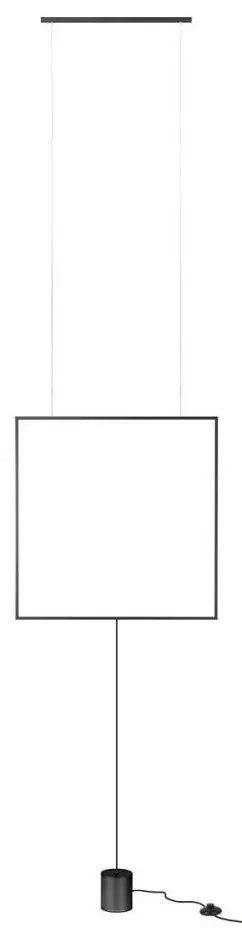 Redo 01-2134 - LED Stojací lampa SLICK LED/28W/230V černá 01-2134