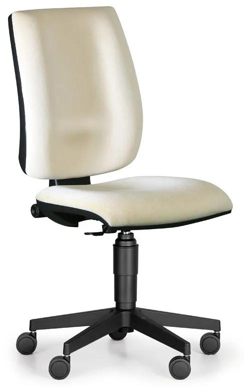 Antares Kancelářská židle FIGO bez područek, permanentní kontakt, béžová