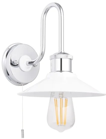 Endon 95508 - Koupelnové nástěnné svítidlo MARIS 1xE27/6W/230V IP44 lesklý chrom