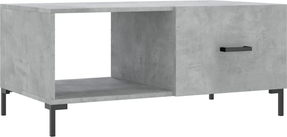 vidaXL Konferenční stolek 90 x 50 x 40 cm kompozitní dřevo [829216] Barva: šedá sonoma