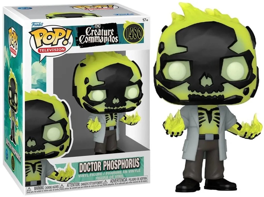 Funko pop! creature commandos doctor phosphorus 1480