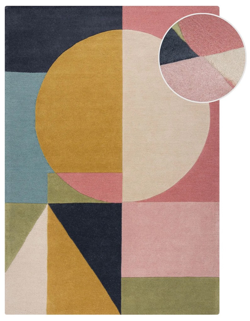 Flair Rugs, Kusový koberec Moderno Esre Bright Multi, 120x170, vícebarevná, chodba / předsíň