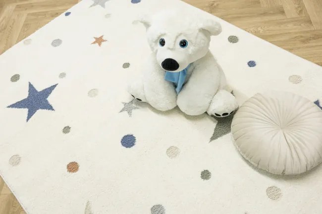 Koberec Esme Kids C5642A bílý / krémový