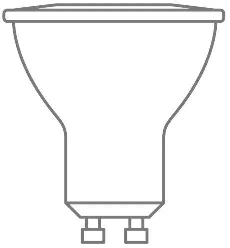 LED žárovka GU10 PAR16 OSRAM 6,9 (80W) studená bílá (6500K) reflektor 120°