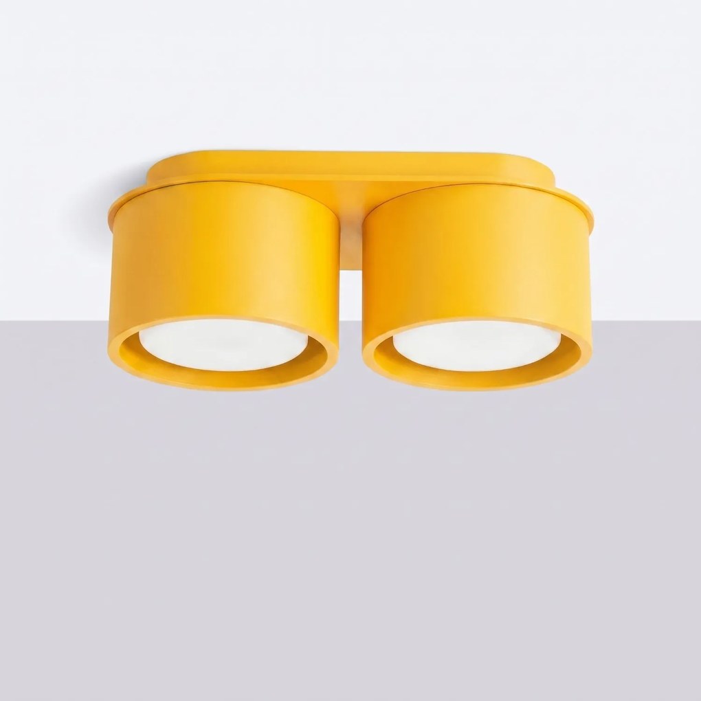 Sollux Lighting Stropní svítidlo MODO 2 žluté GX53
