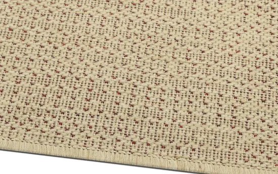 Oriental Weavers, Kusový koberec SISALO/DAWN 706/044P – na ven i na doma, 66x120, béžová, chodba / předsíň