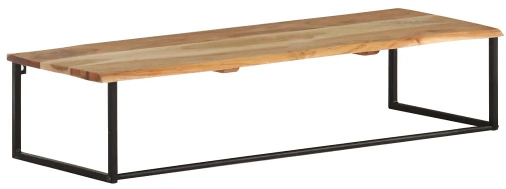 320251 vidaXL Věšák s živou hranou 100 x 35 x 22 cm masivní akáciové dřevo