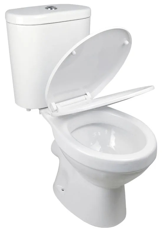 Mereo Mereo, WC kombi, zadní odpad s armaturou, VSD99