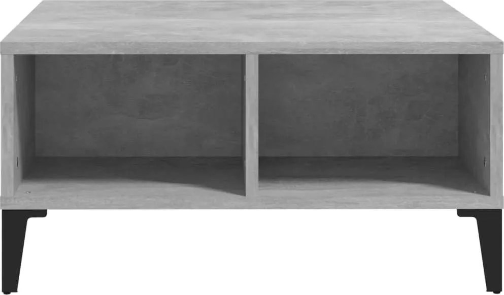 vidaXL Konferenční stolek 60 x 60 x 30 cm dřevotříska [805990] Barva: Bílá