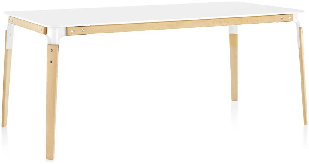 Magis jídelní stoly Steelwood Table Rectangular (180 x 76 x 90 cm)