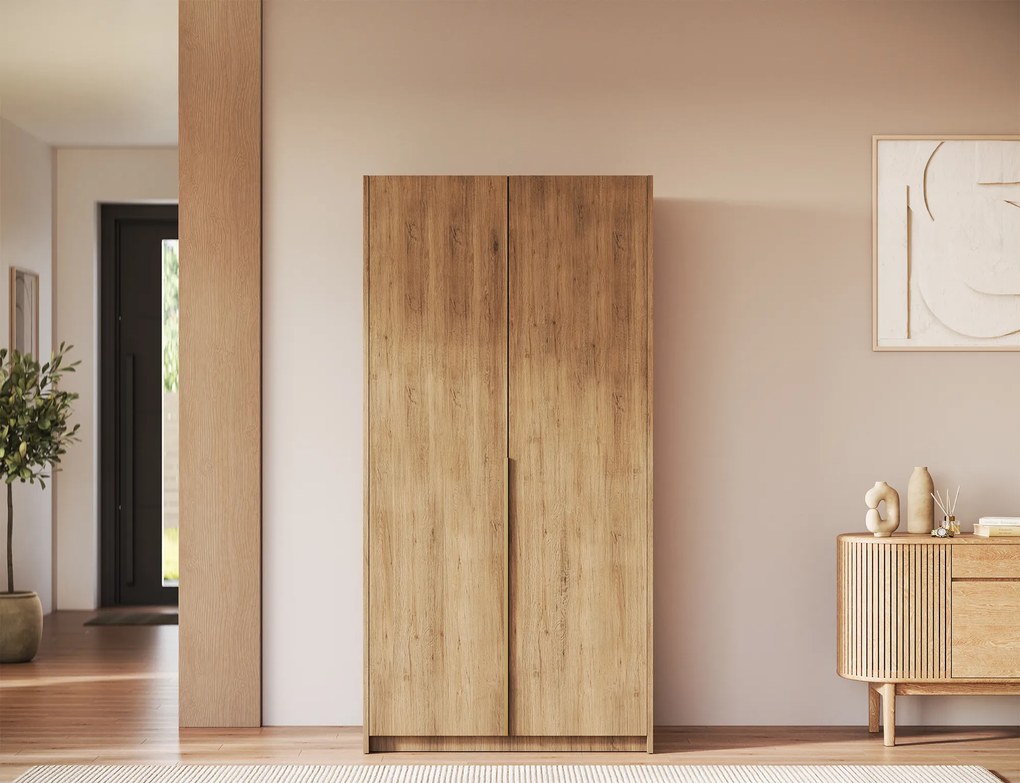 ADRK Furniture Bregma II Skříň s otočnými dveřmi ADRK-W-BRE-100-AG