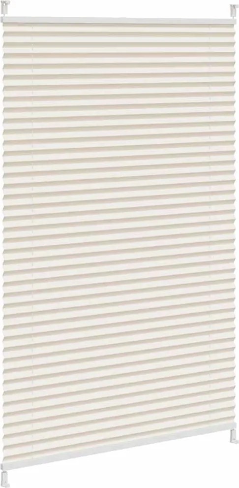 Plisované žaluzie / rolety Plisse 70 x 125 cm - krémové 240630
