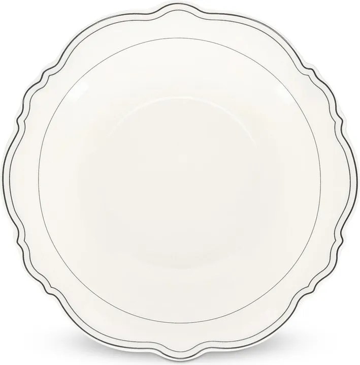 Bílé misky v sadě 2 ks na polévku/na salát z kostního porcelánu 625 ml Odette – S|P Collection