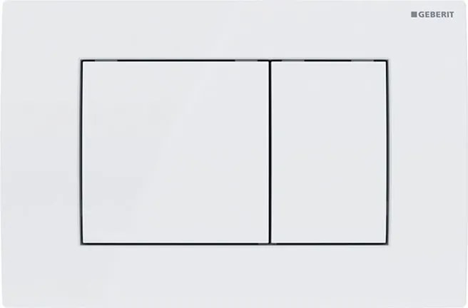 BPS-koupelny Podomítkový modul Geberit DuoFix s WC mísou VA-WH-TR-02 + ovládací tlačítko Delta 30 bílá