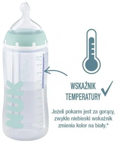 Kojenecká láhev NUK FC Anti-colic s kontrolou teploty 300 ml UNI