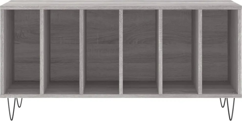 vidaXL Skříňka na LP desky 100x38x48 cm kompozitní dřevo [831754] Barva: šedá sonoma
