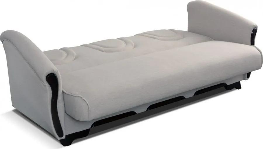 Casarredo - Komfort nábytek Rozkládací trojmístná pohovka VANDA s úložným prostorem, Duo135/Koor135