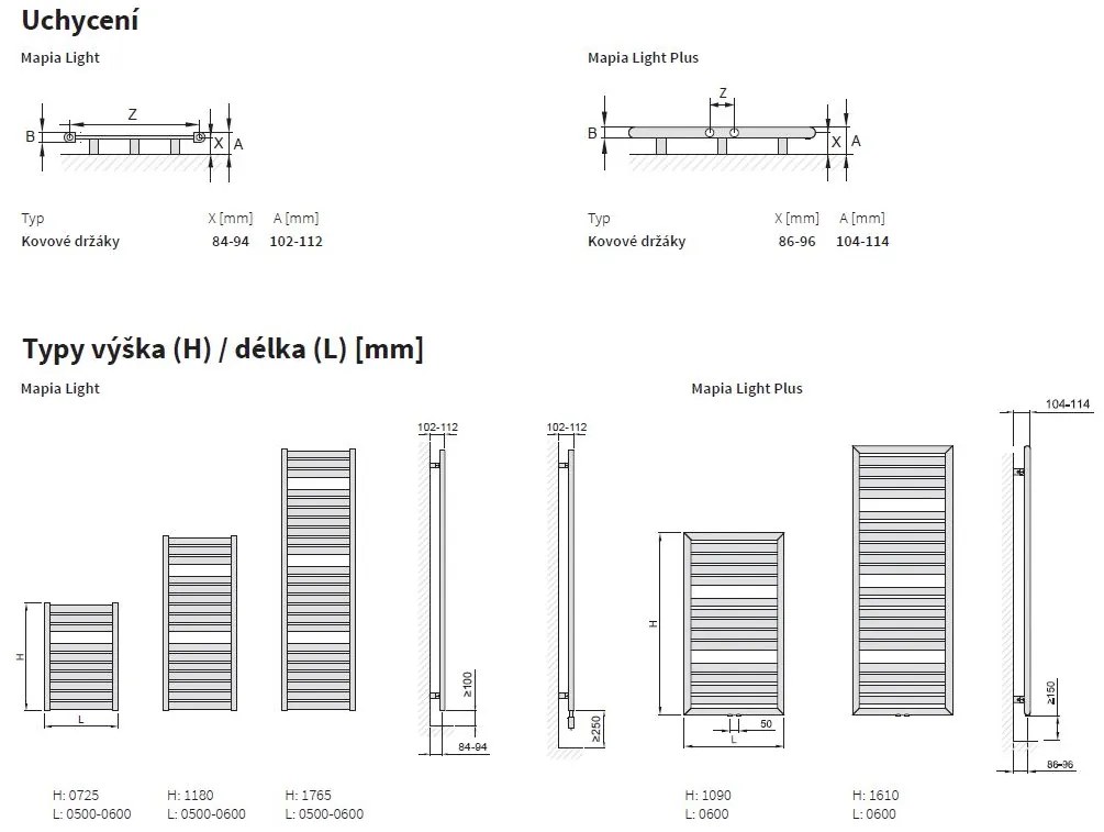 Isan Mapia Light koupelnový žebřík 725/500 DMAL07250500 Barva ISAN: Zlatá oliva - struktura S28 (22)