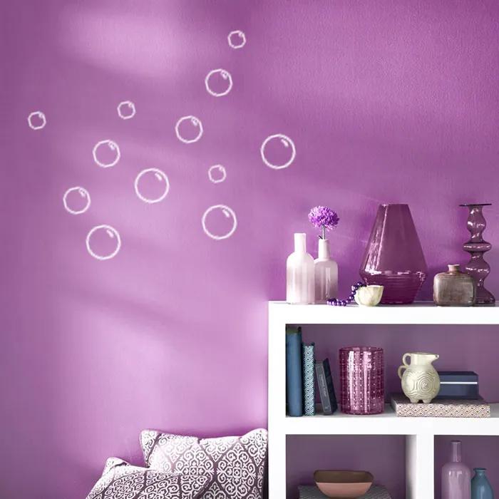 Samolepka na zeď  SABLO - Bubble bubliny
