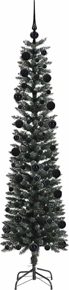 Umělý vánoční stromeček Zelená 210 cm PVC, plast a ocel 3395953