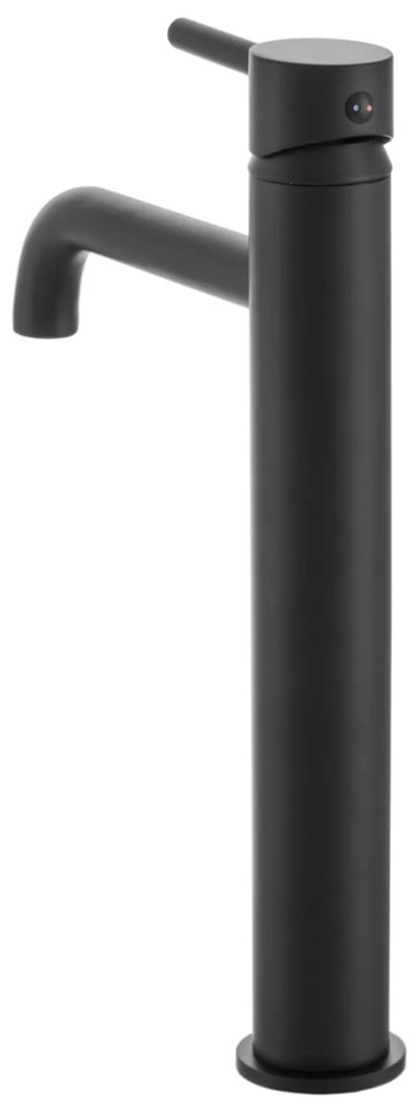 Gamma Roy, vysoká umyvadlová baterie h-300, černá matná, GMA-BRYUW-BK