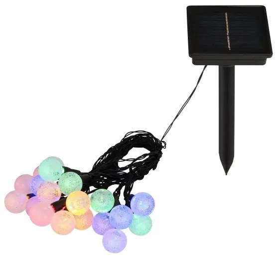 Globo 36352-20 - LED RGB Solární řetěz 20xLED/0,06W/3V 770 cm IP44