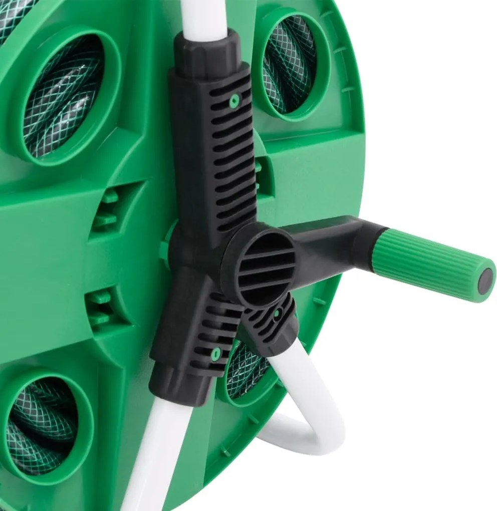 Volně stojící zelený hadicový naviják s 30m hadicí PVC 3281508
