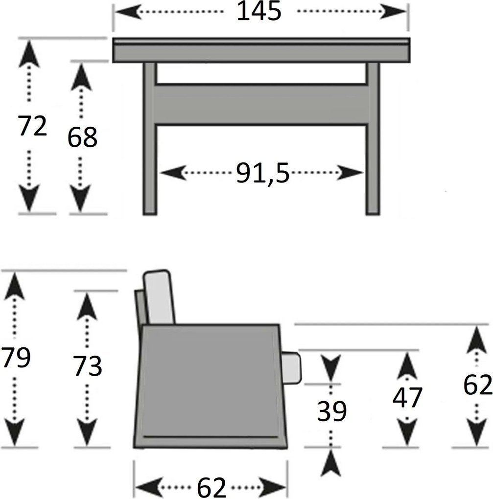 Doppler PANAMA zahradní sedací souprava