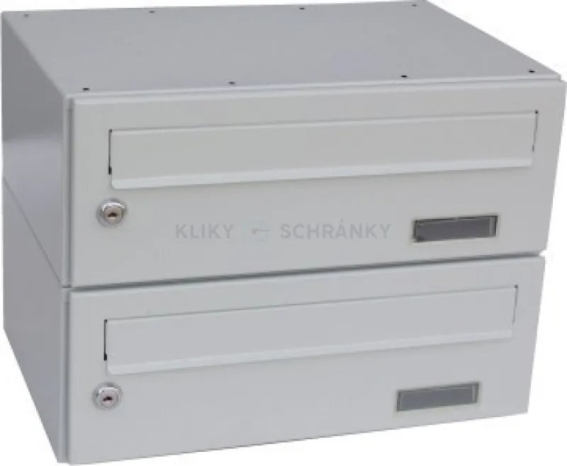 Poštovní schránka jednostranná, Rozměr Š x V x H - 260 x 110 x 370 mm