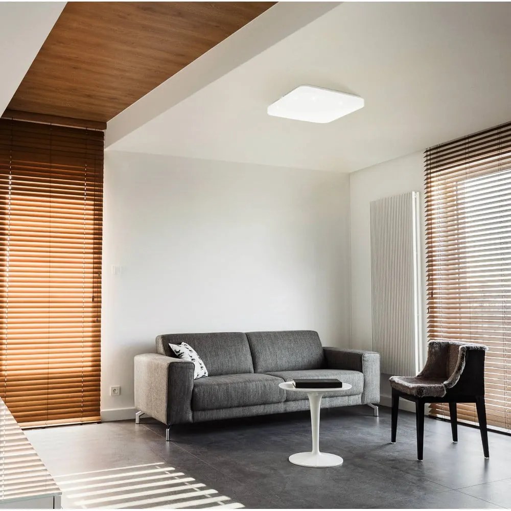 Bílé LED stropní svítidlo 33x33 cm FRANIA – EGLO