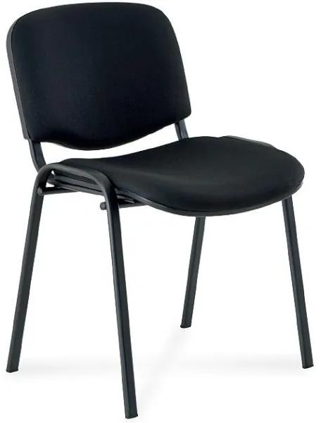 Konferenční židle ALBA ISO čalouněná BLACK27