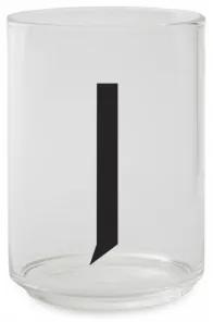 Personal Drinking Glass, písmeno J Design Letters